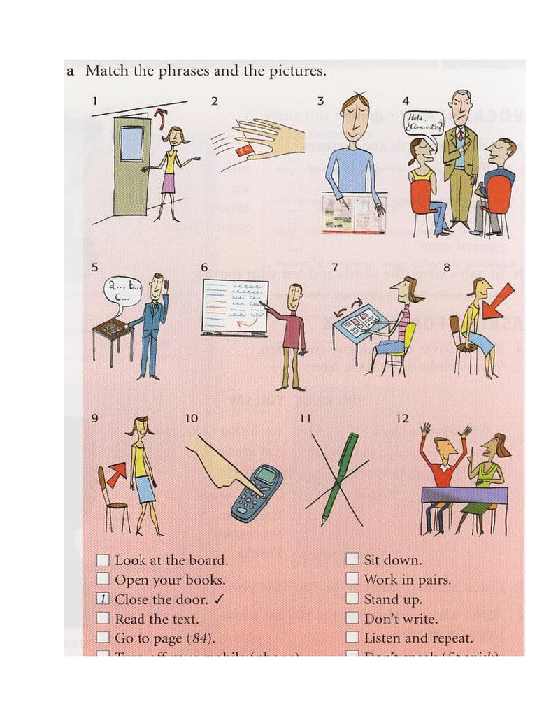 Classroom Language | PDF