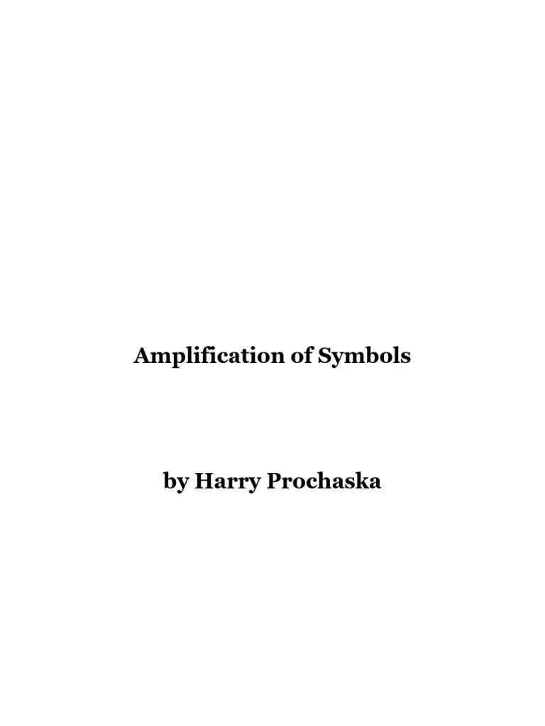 Amplification of Symbols | PDF | Persephone | Dionysus