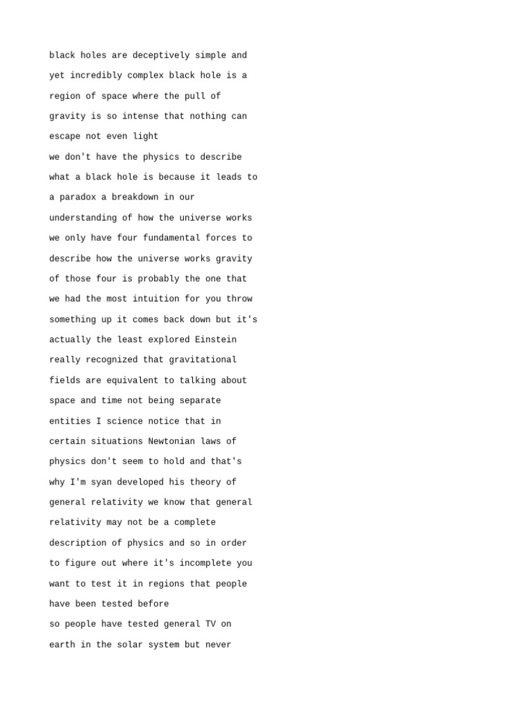 (English (Auto-Generated) ) Andrea Ghezâ S Black Hole Research Confirms ...