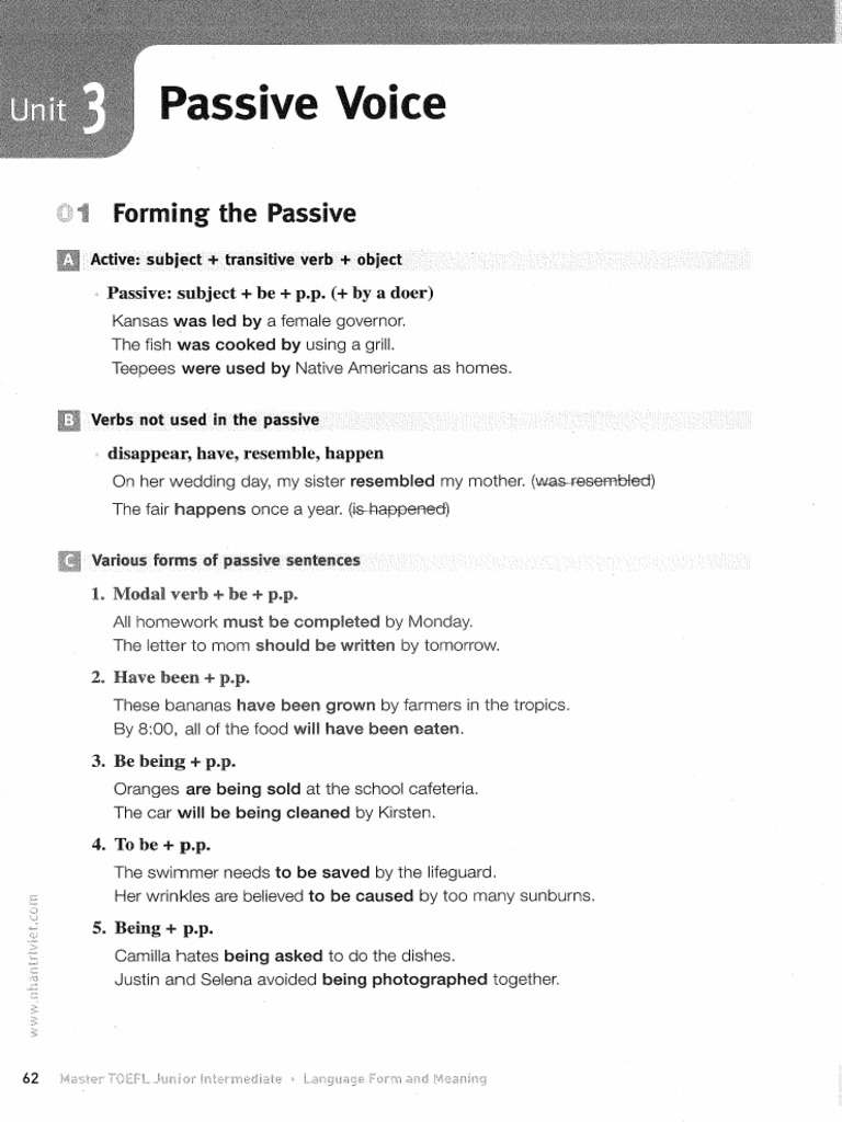 Passive Voice 27-10 | PDF | Linguistics | Grammar