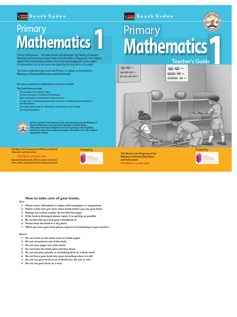 South Sudan Primary Math Teacher's Guide | PDF | Learning | Shape