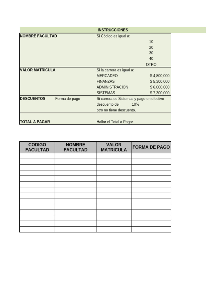 Pruebas Excel Analista Contable | PDF | Business