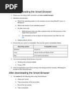 Smart Browser Setup and Usage Guide | PDF | Control Key | Keyboard Shortcut