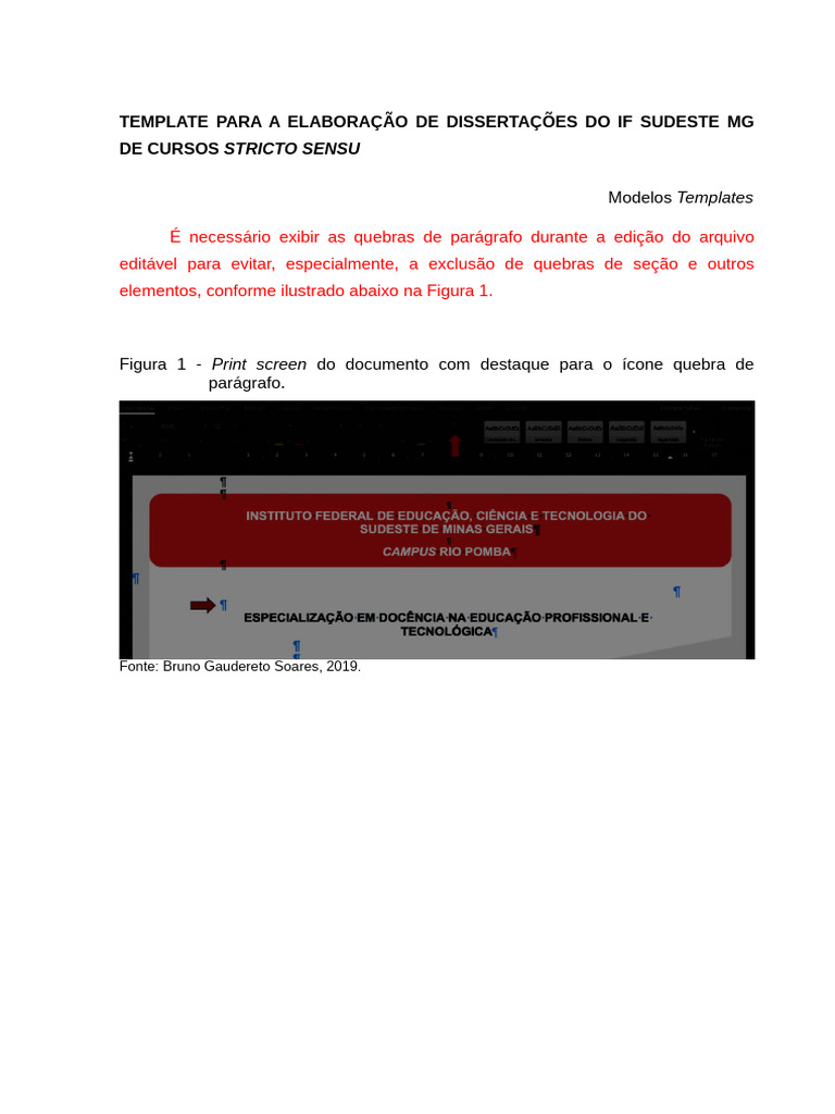 Template Stricto Sensu | PDF | Publicações acadêmicas | Abstract (resumo)