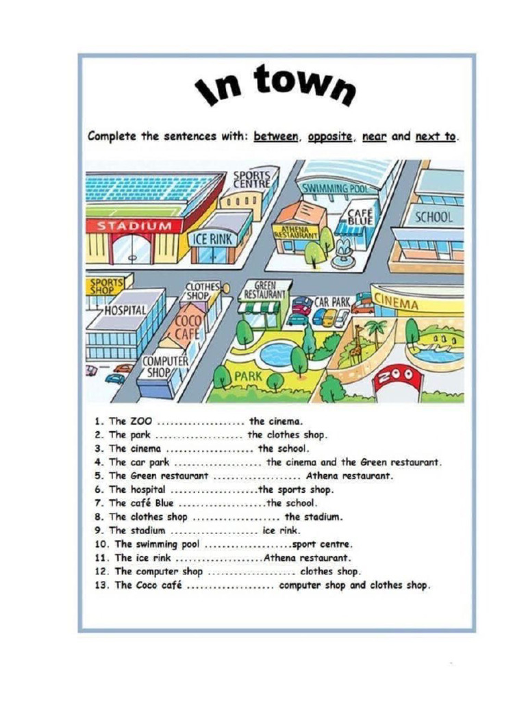 In The Town - Direction | PDF