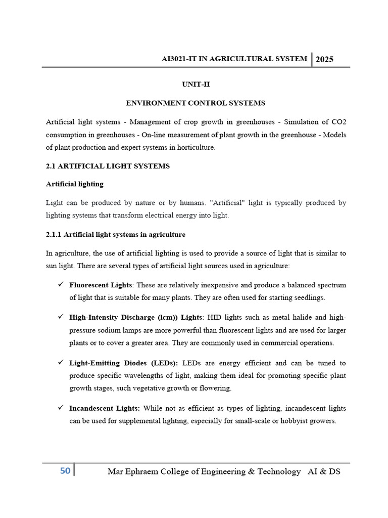 Unit 2 | PDF | Agriculture | Horticulture