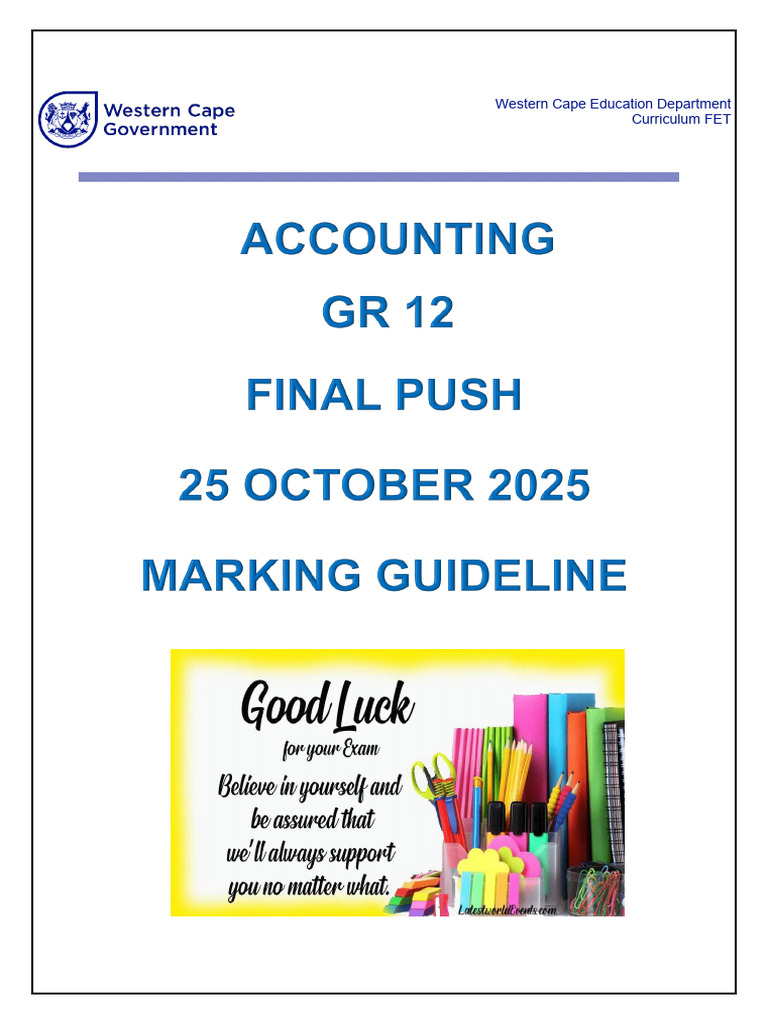 Last Push Material MG 25 OCT 2025 | PDF | Dividend | Working Capital