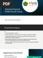 Panduan Pendaftaran Akun Peneliti LPDP | PDF