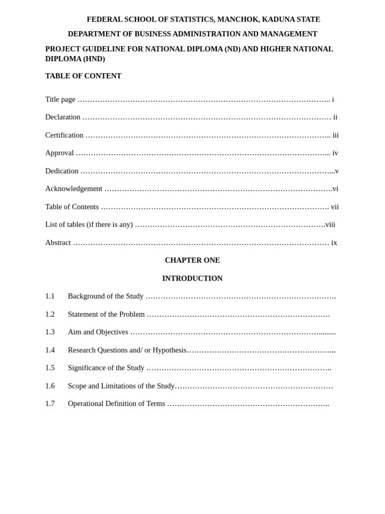 Bam Project Guideline 2024 | PDF | Science | Scientific Method