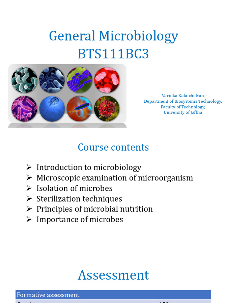 Introduction To Microbiology | PDF | Microbiology | Microorganism