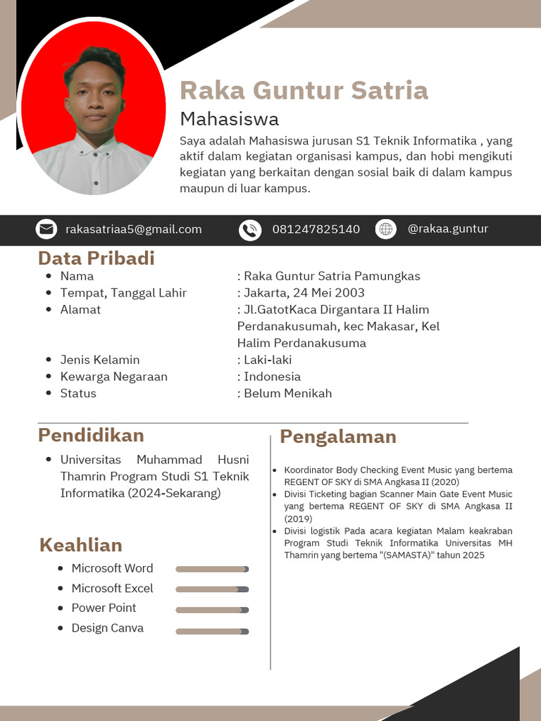 Cv Raka Guntur.pdf | PDF