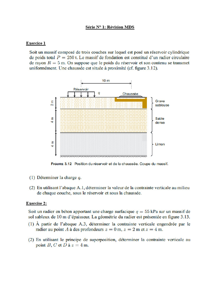 Serie N°2 Geot | PDF