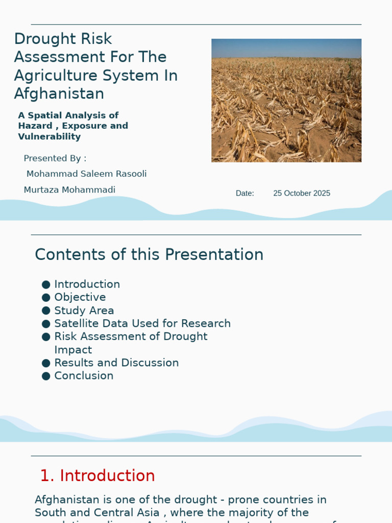 Drought Impact ASSESSMANT | PDF | Drought | Agriculture