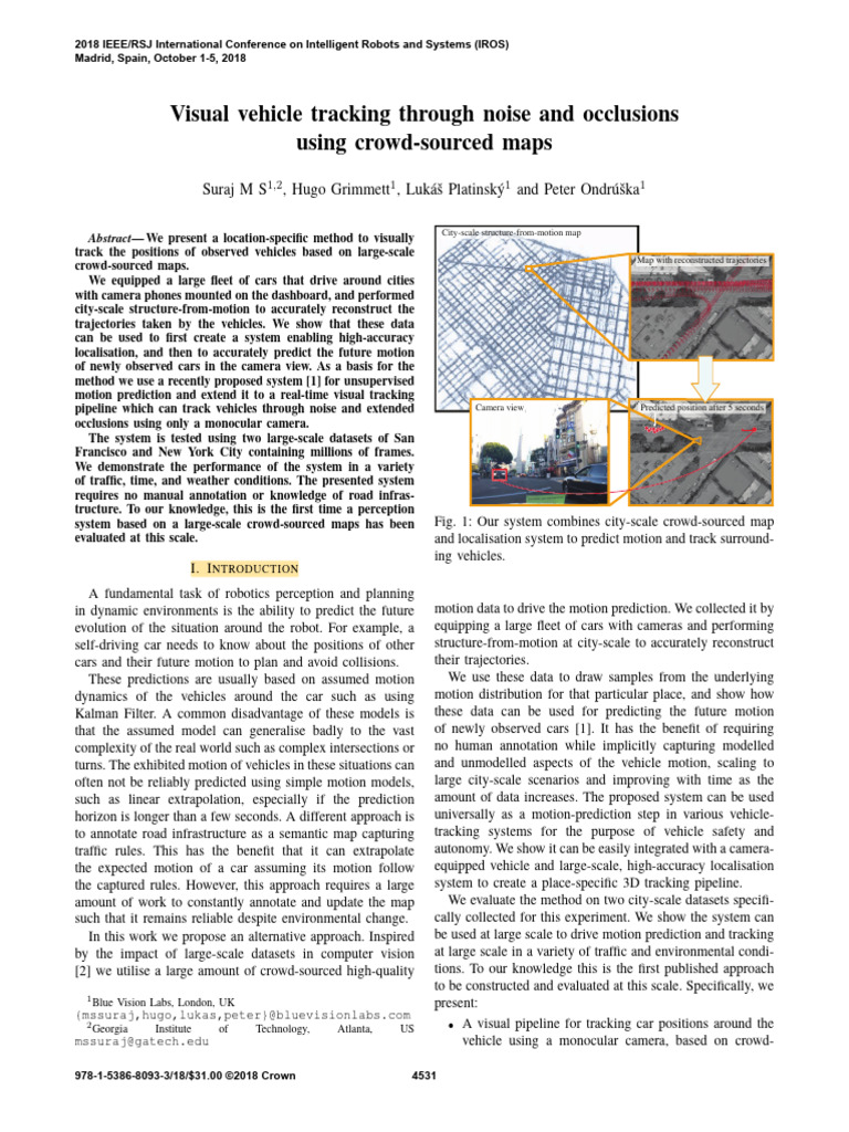 WS 8p Visual Vehicle Tracking Through Noise and Occlusions Using Crowd ...