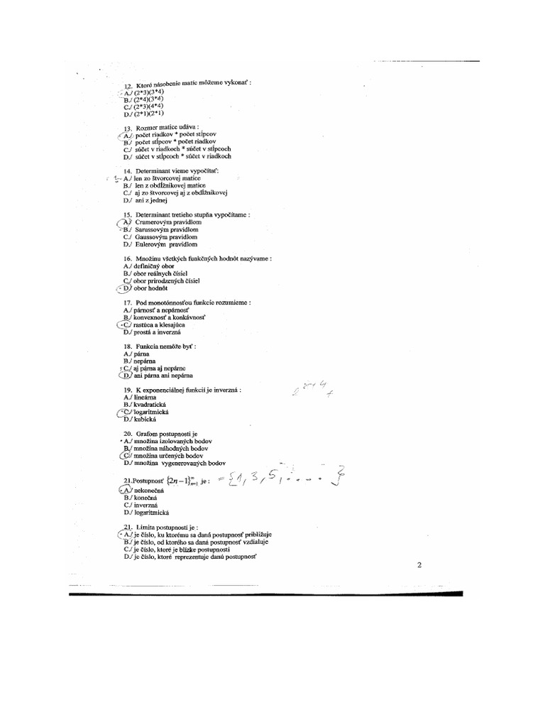 Matika Teoria II | PDF