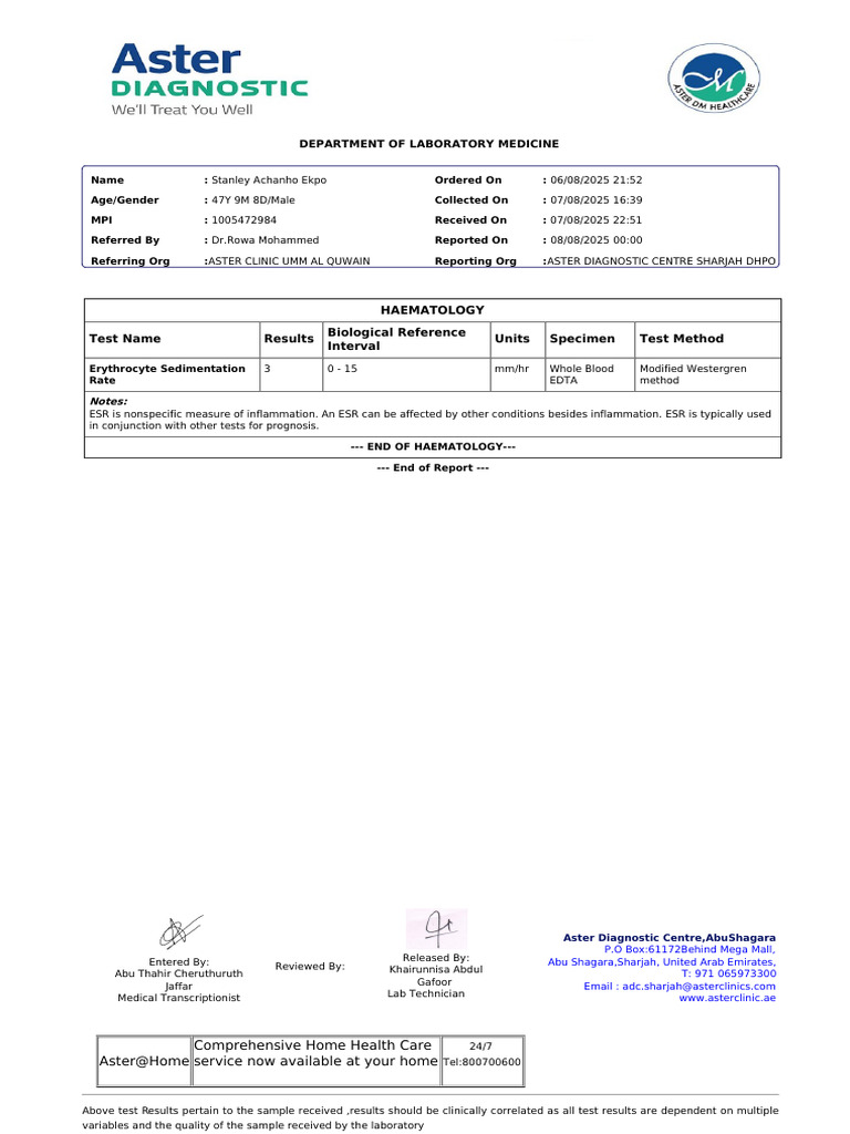Lab Report 25042876 20250816031631 | PDF | High Density Lipoprotein ...