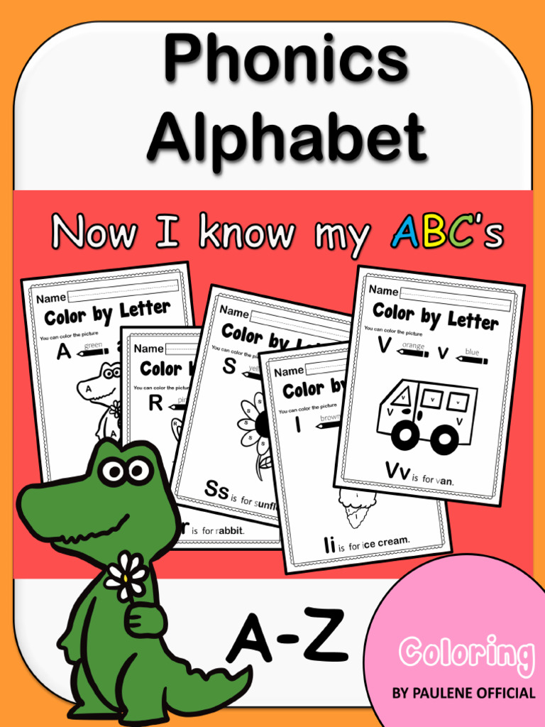 AlphabetColorFREEPhonicsAlphabetColoringNowIKnowMyABCsSeries 1 | PDF