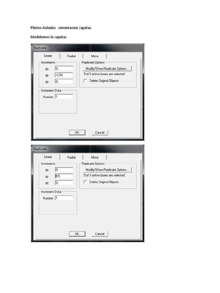 Plintos Aislados Cimentacion Zapatas | PDF | Métodos y materiales de enseñanza