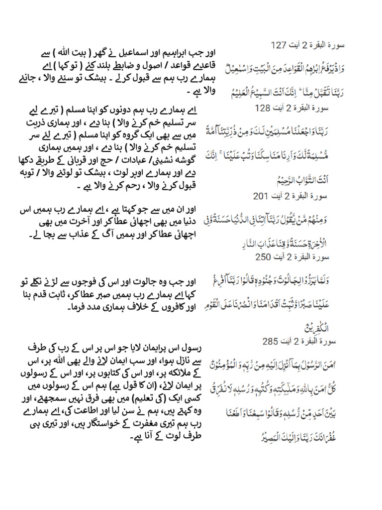 Quranic Dua | PDF