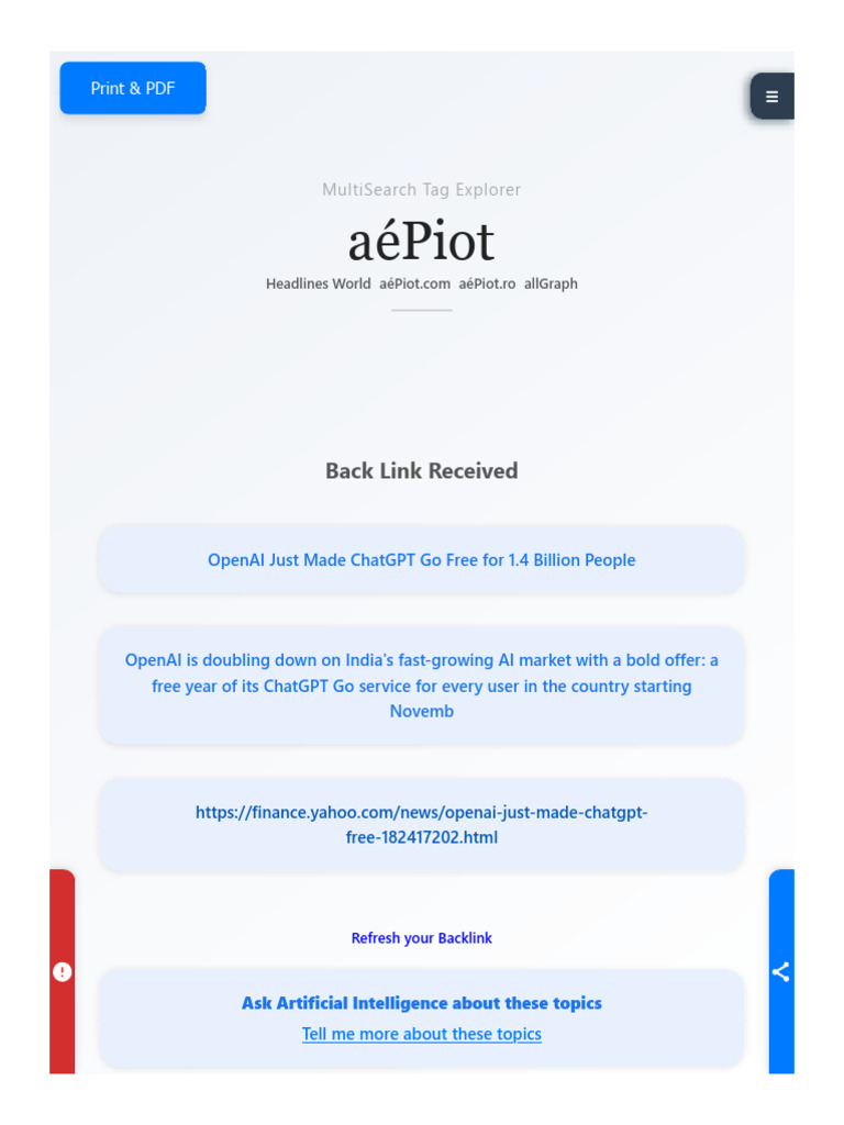 Free ChatGPT for 1.4 Billion Users | PDF | Search Engine Optimization ...