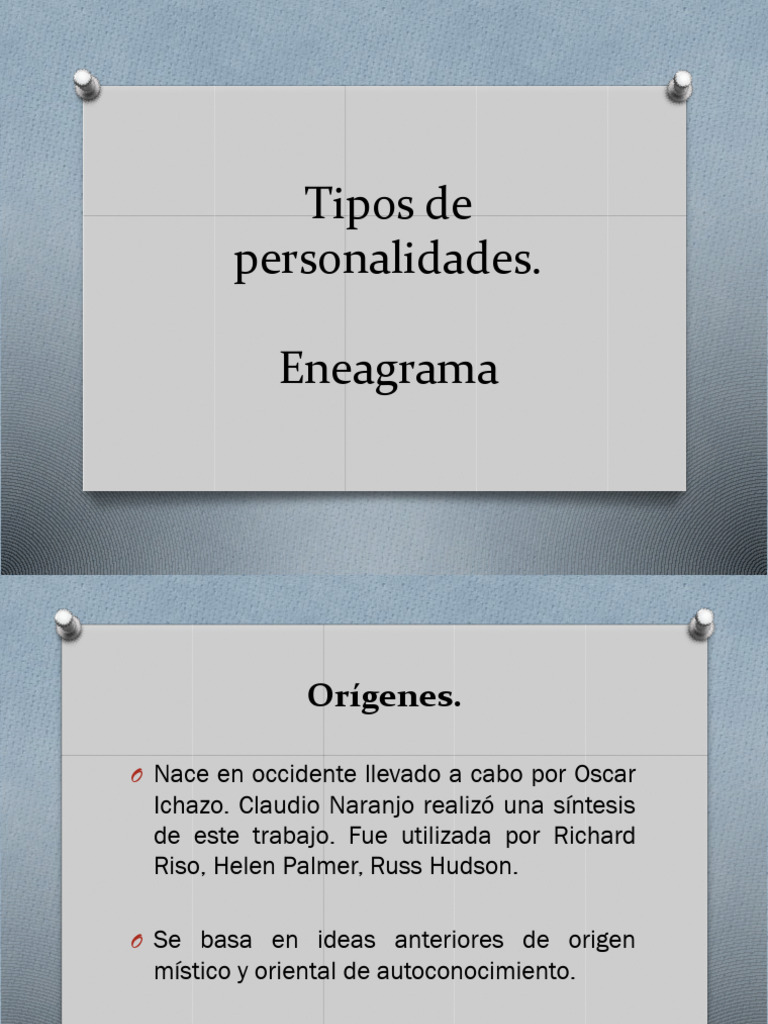 Tipos de Personalidad según el Eneagrama | PDF | Eneagrama de la ...
