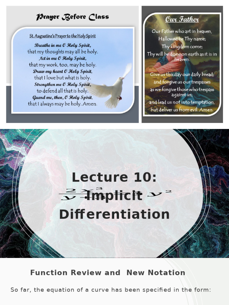 Implicit Differentiation Explained | PDF