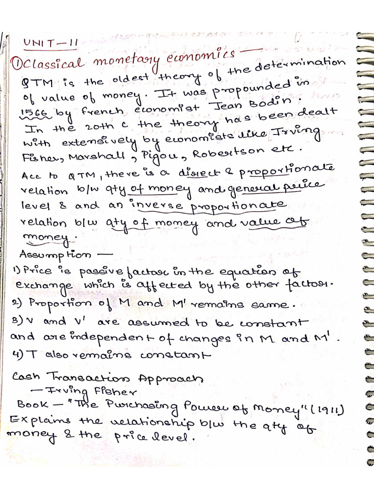 Monetary Economics | PDF