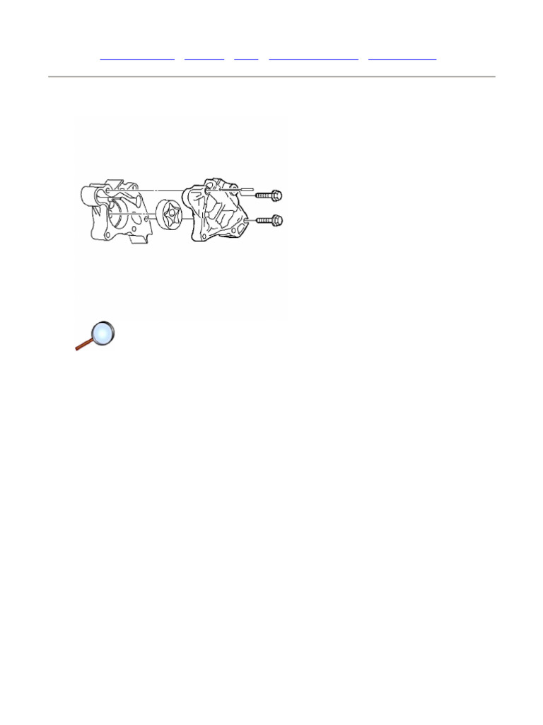 Oil Pump Installation | PDF