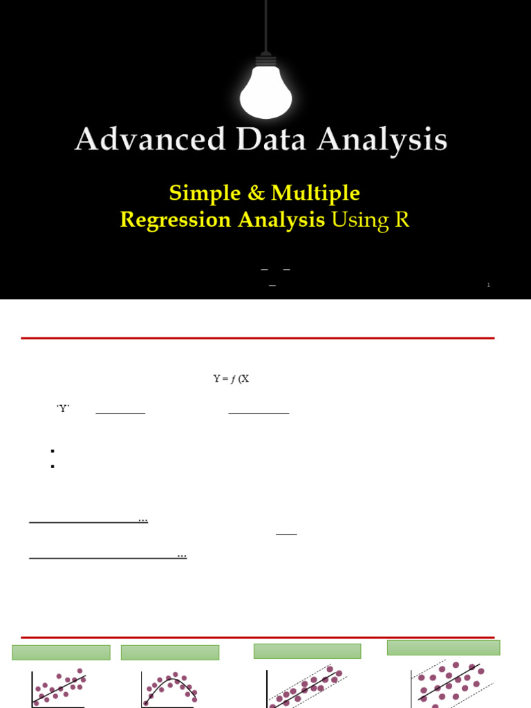 Simple & Multiple Regression Analysis | PDF | Regression Analysis | Dependent And Independent ...