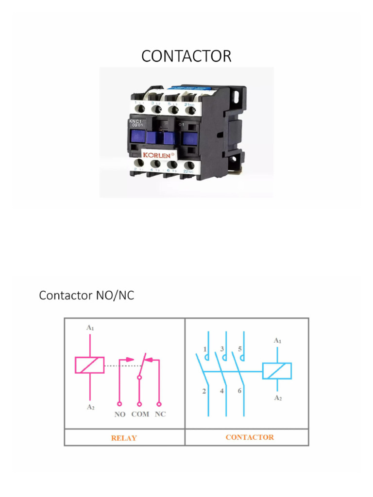 Contactor | PDF