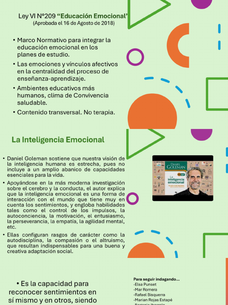 Educación Emocional | PDF