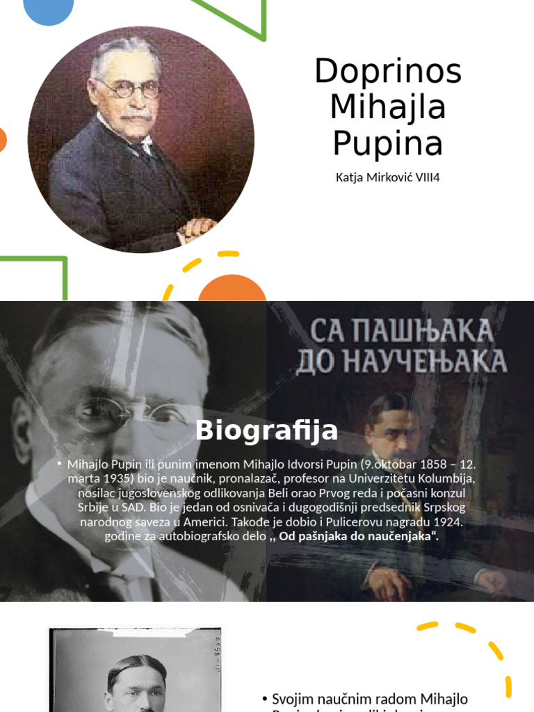 Mihajlo Pupin | PDF