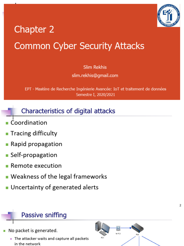 Common Cyber Security Attacks Explained | PDF | Domain Name System ...