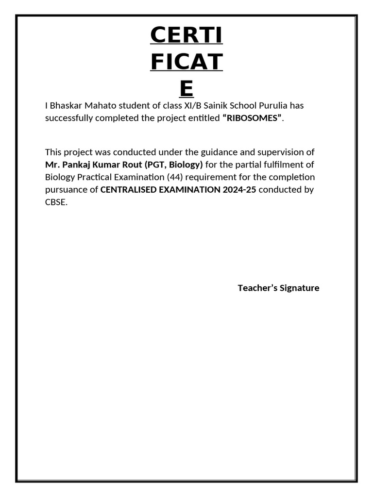 Certificate | PDF