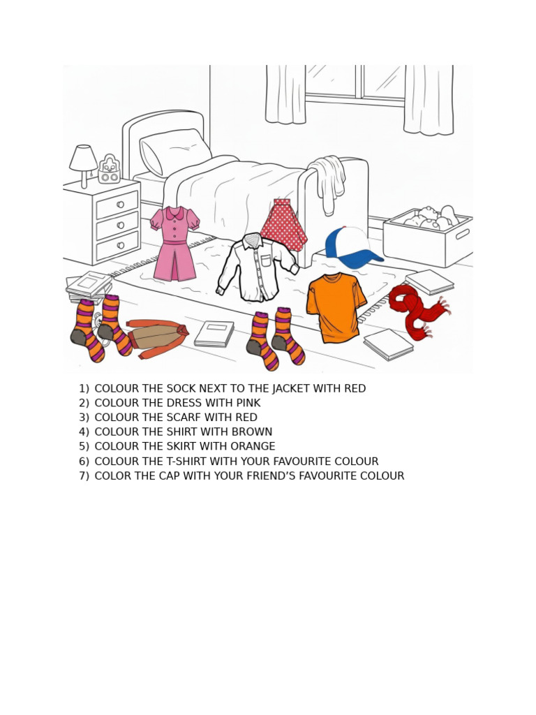 Color Guide for Clothing Items | PDF