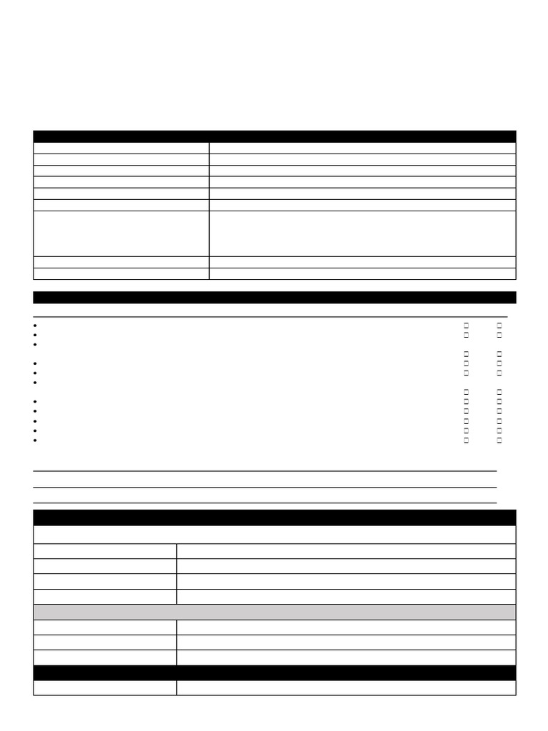 Working at Height Permit | PDF