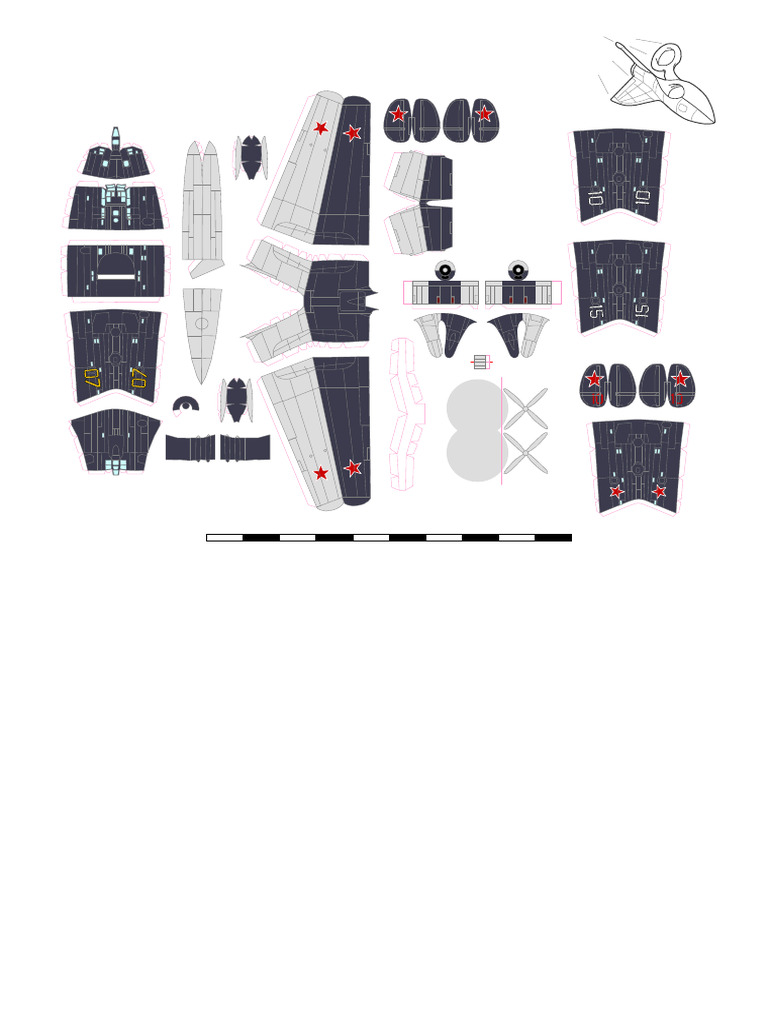 Beriev Be-6 4 Versions Scissors and Planes | PDF