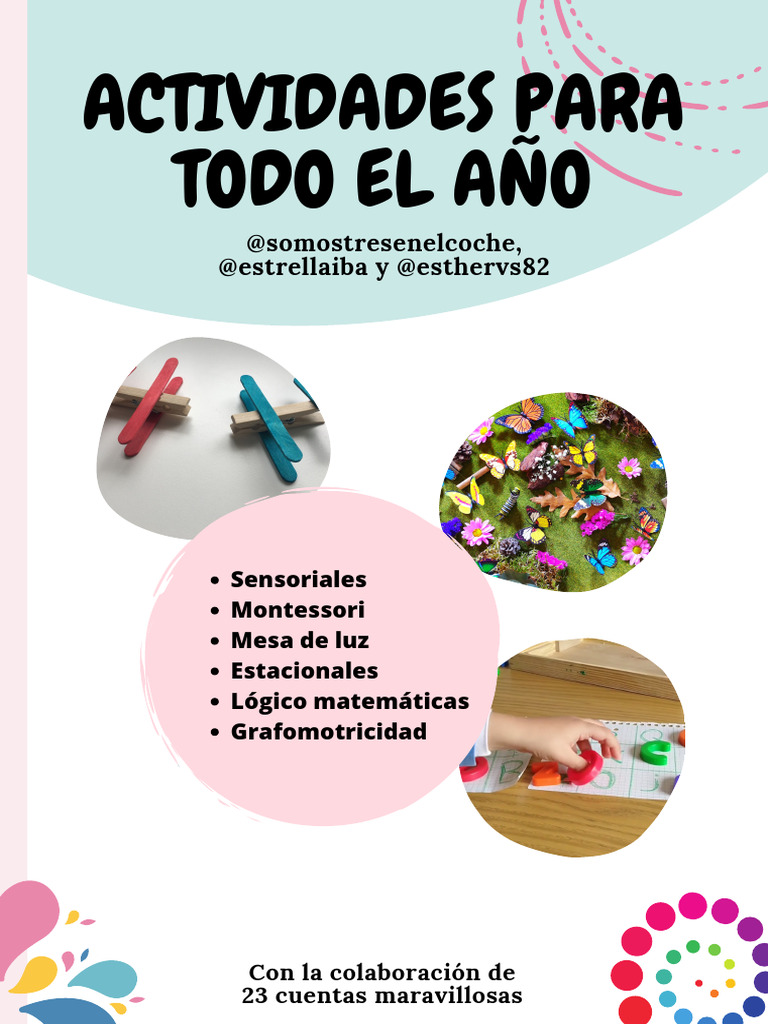 Actividades para Todo El Año | PDF | Pinturas | Papel