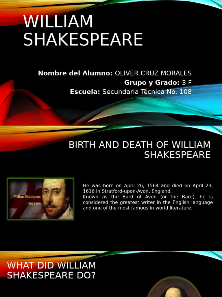 William Shakespeare: Life and Works | PDF