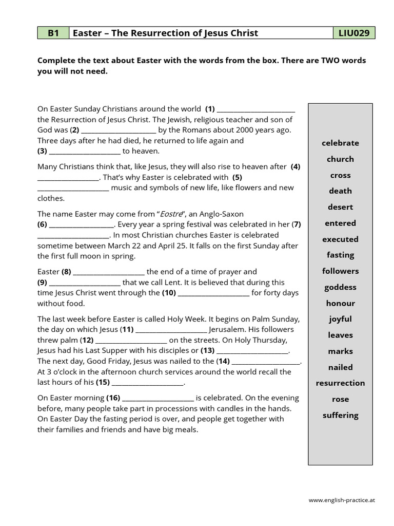 Easter: Celebrating the Resurrection | PDF | Easter | Jesus
