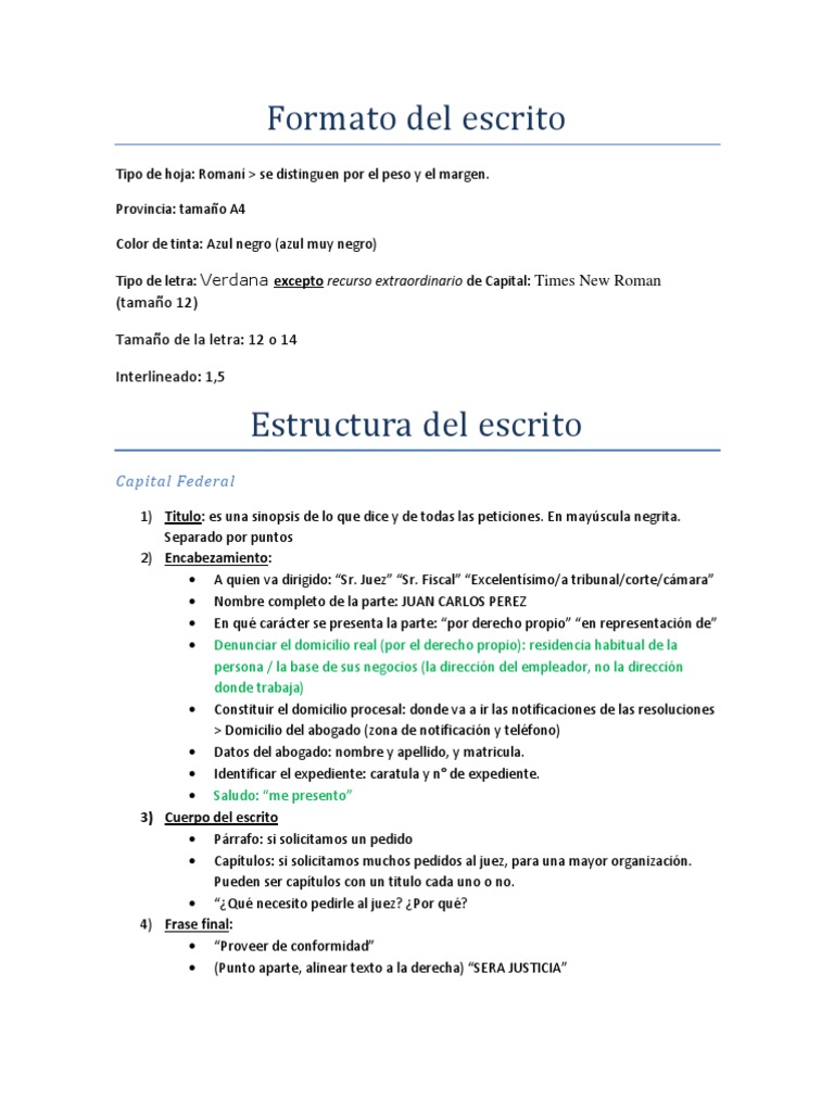 1° CLASE Estructura de escritos juridicos | Juez | Virtud | Prueba ...