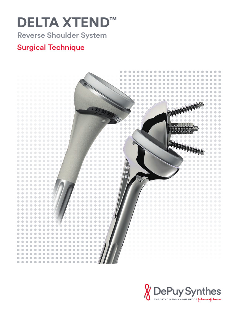 Delta Xtend: Surgical Technique | PDF | Shoulder | Joints