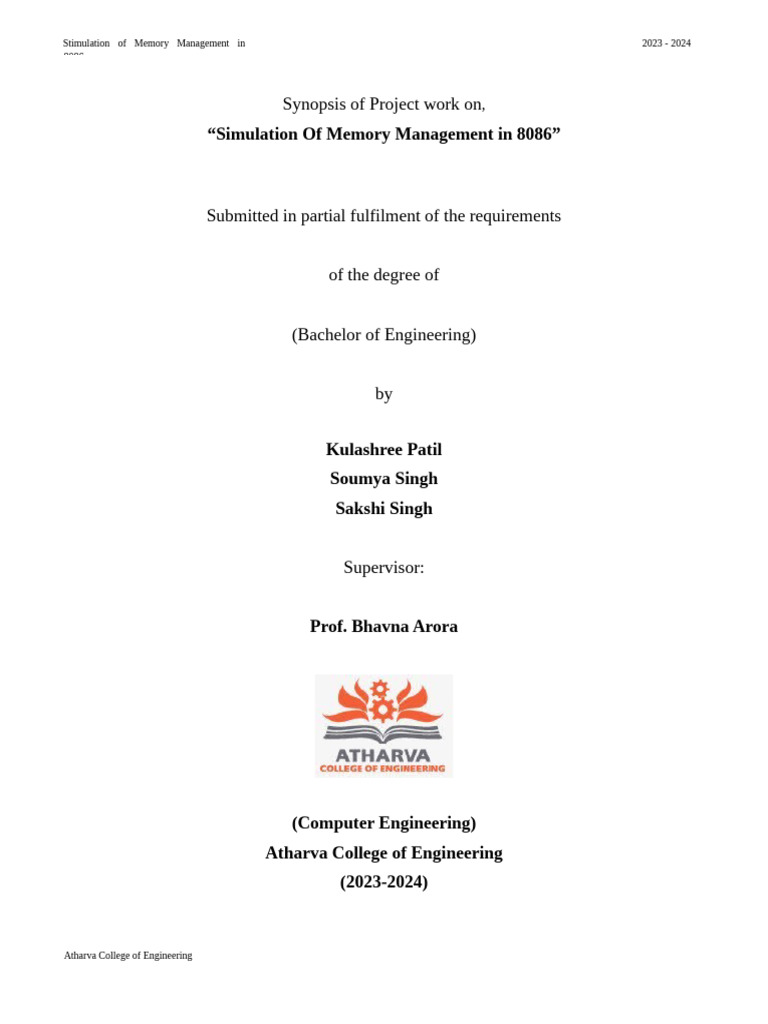 Synopsis Final 1 | PDF | Java (Programming Language) | Central ...