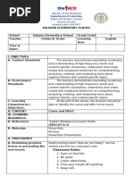 Grade 3 Cause and Effect Lesson Plan | PDF | Lesson Plan | Behavior ...