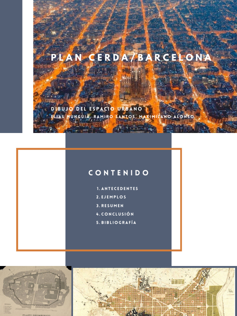 Plan Cerdá | PDF | Urbanización | Planificación urbana