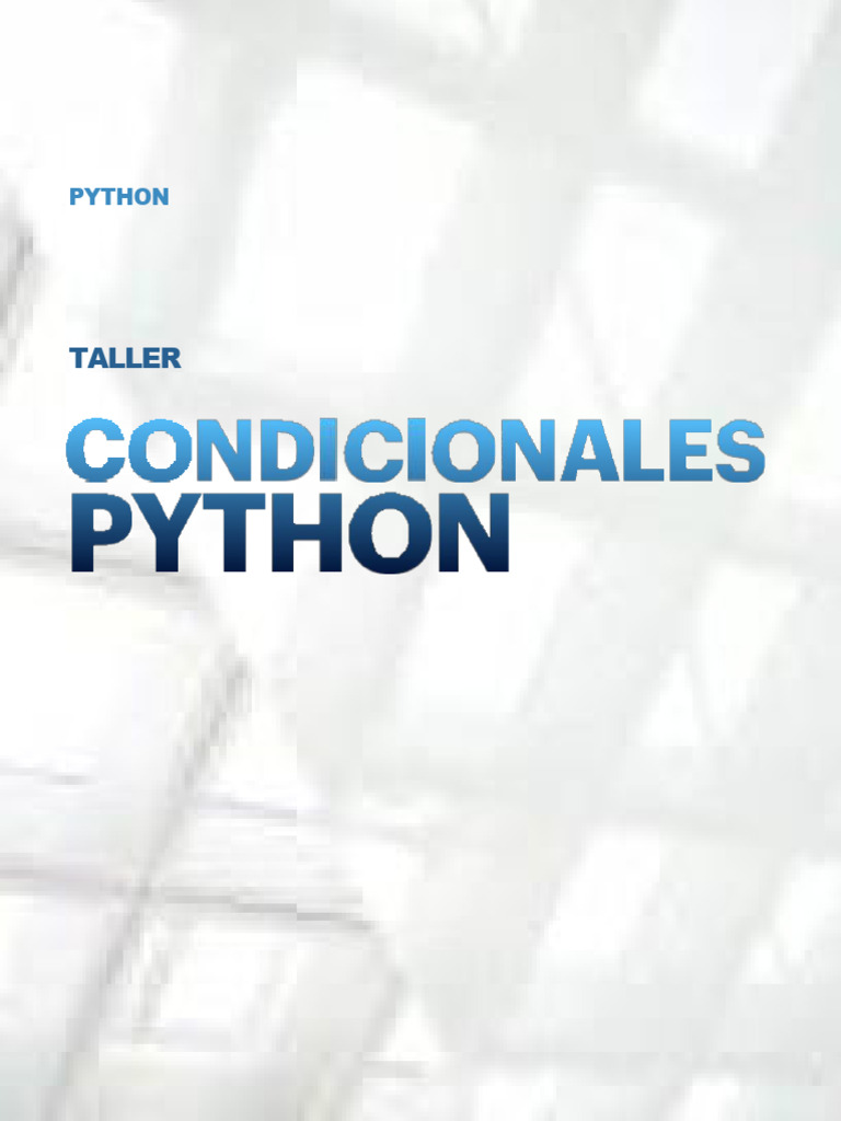 Taller de Condicionales en Python Articulacion Grado 10 Ideth | PDF | Economias | Dinero