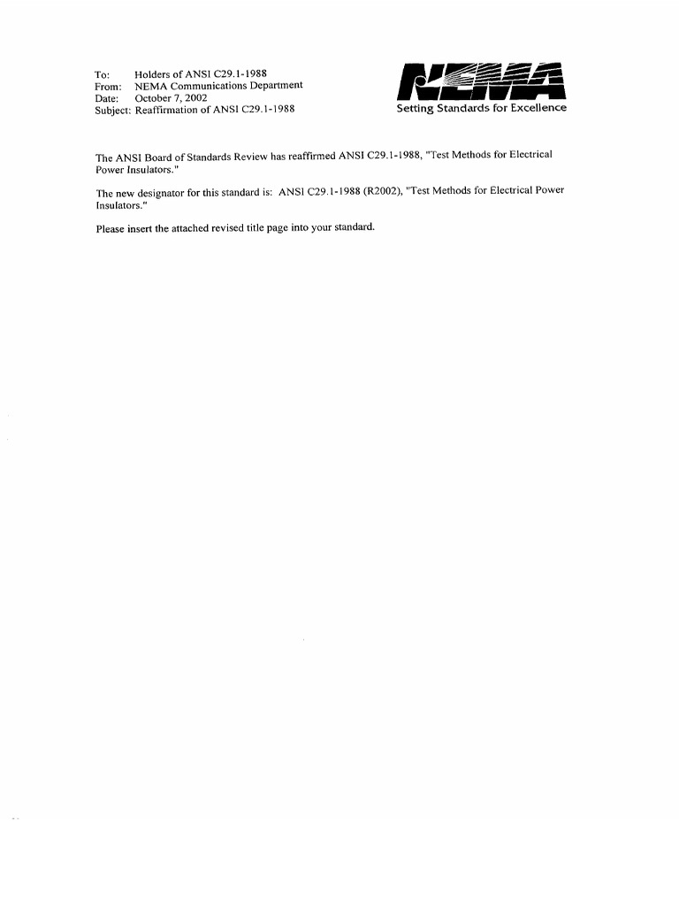 Nema C29.1 | PDF