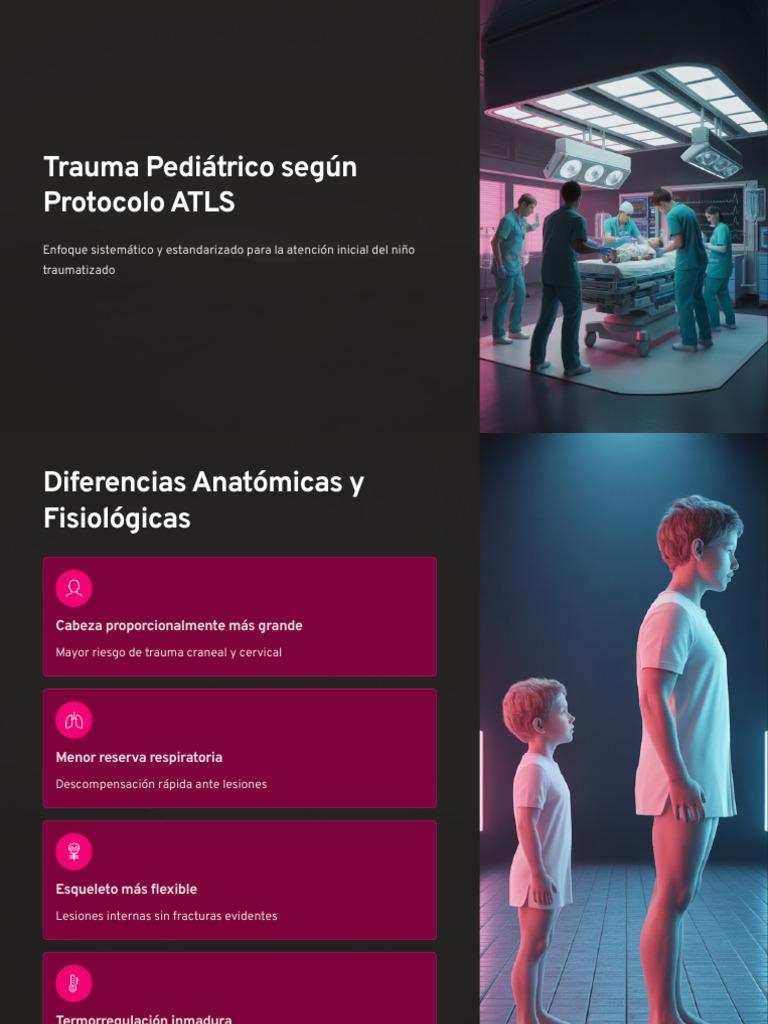 Protocolo ATLS para Trauma Pediátrico | PDF | Emergencias Médicas ...