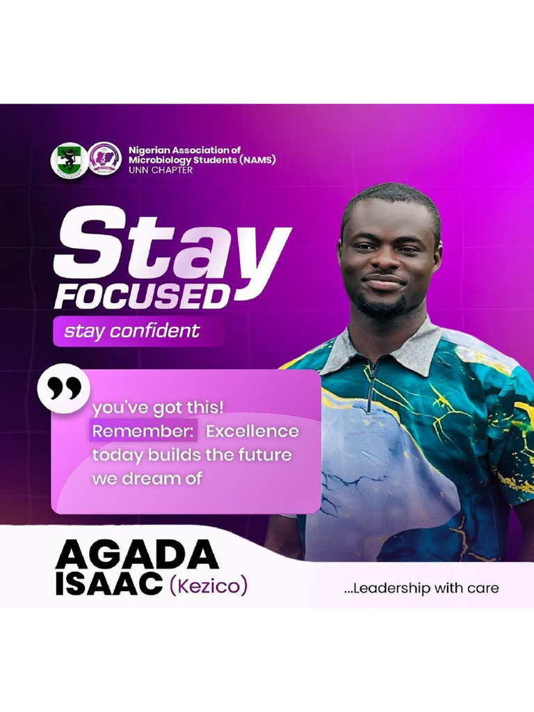 MCB 102 Past Question Brought To You by Agada Isaac - Compress | PDF