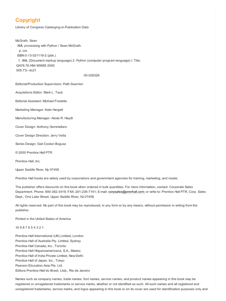 XML Processing With Python | PDF | Markup Language | Xml